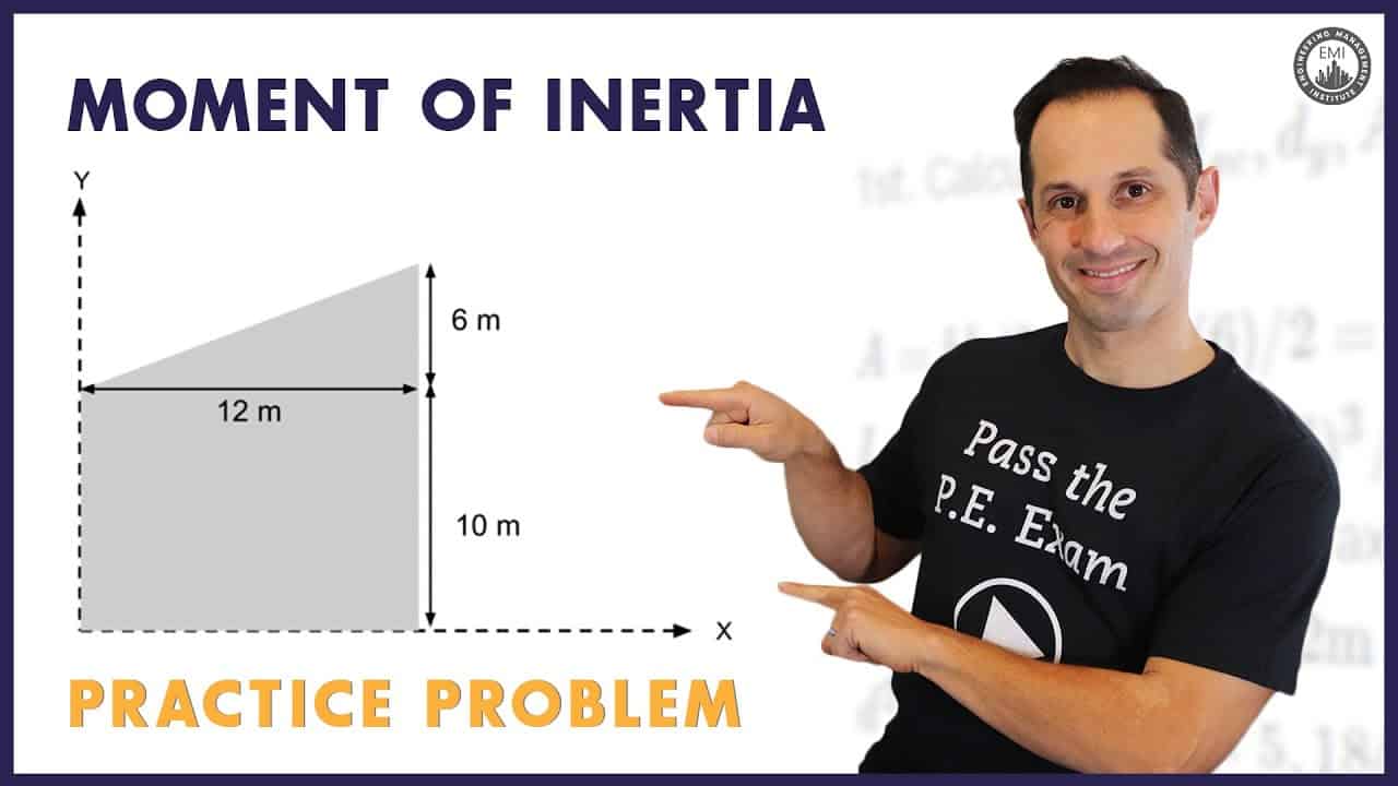 Moment of Inertia Question and Solution (FE Exam) - PE Exam Passpoint ...