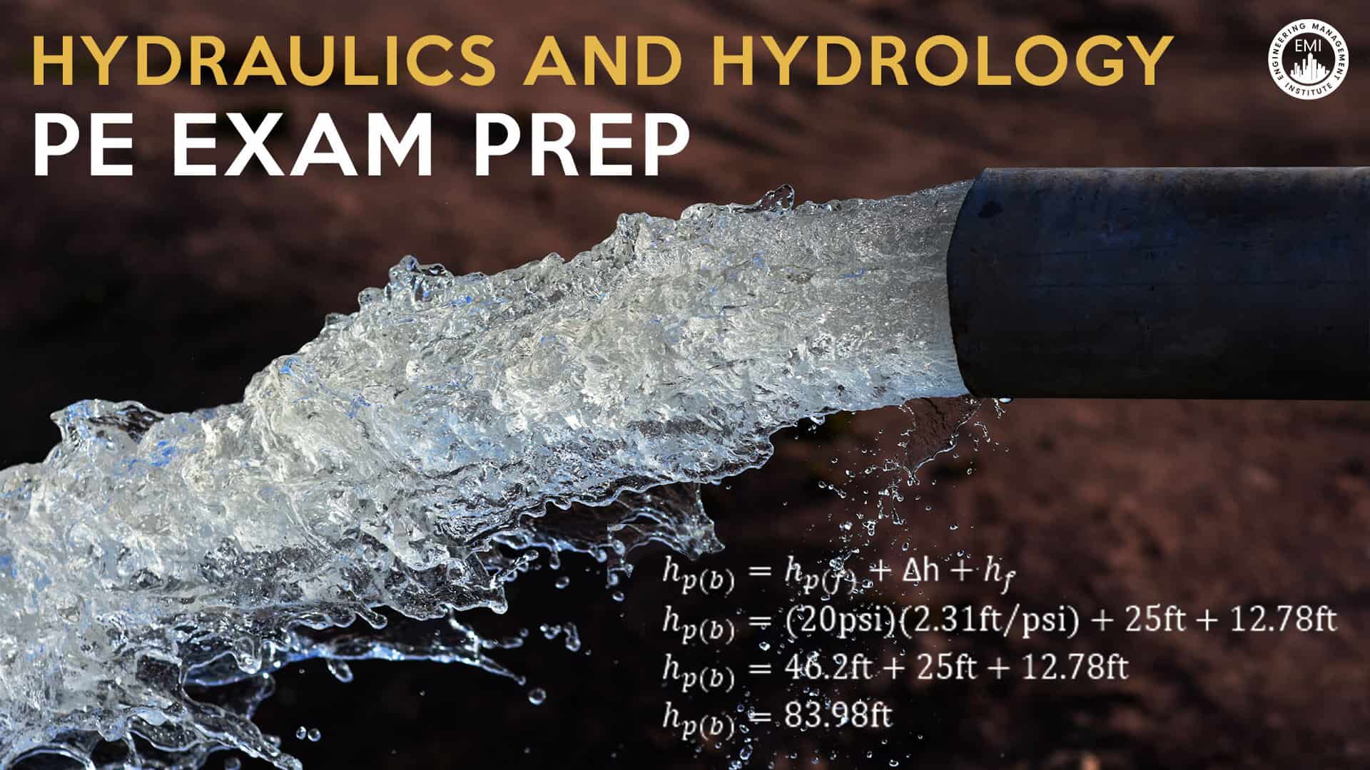 PE Exam Practice Question - Calculating the Source Pressure to Move ...
