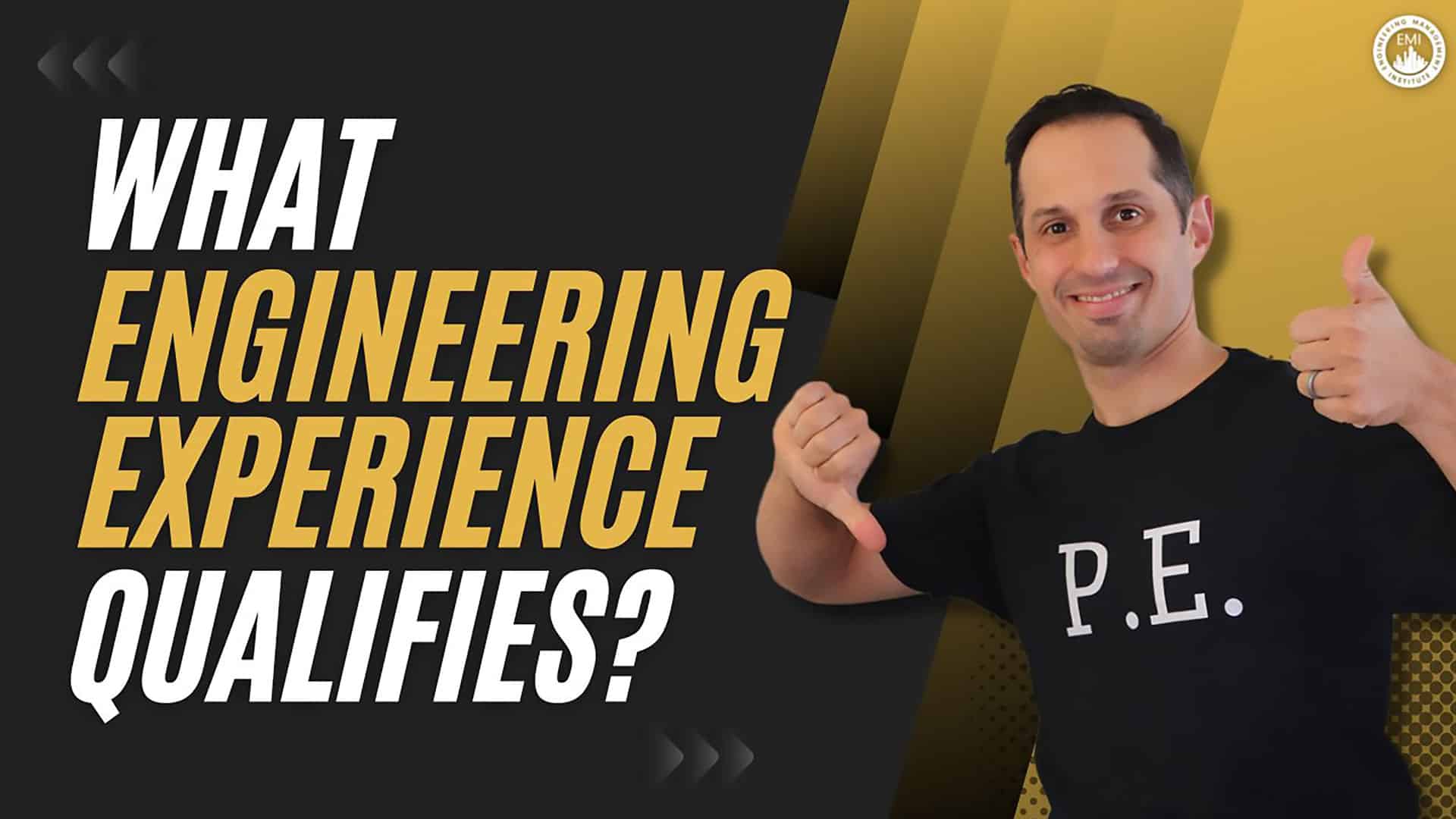 Eligibility Criteria for the PE Exam: What Engineering Experience ...