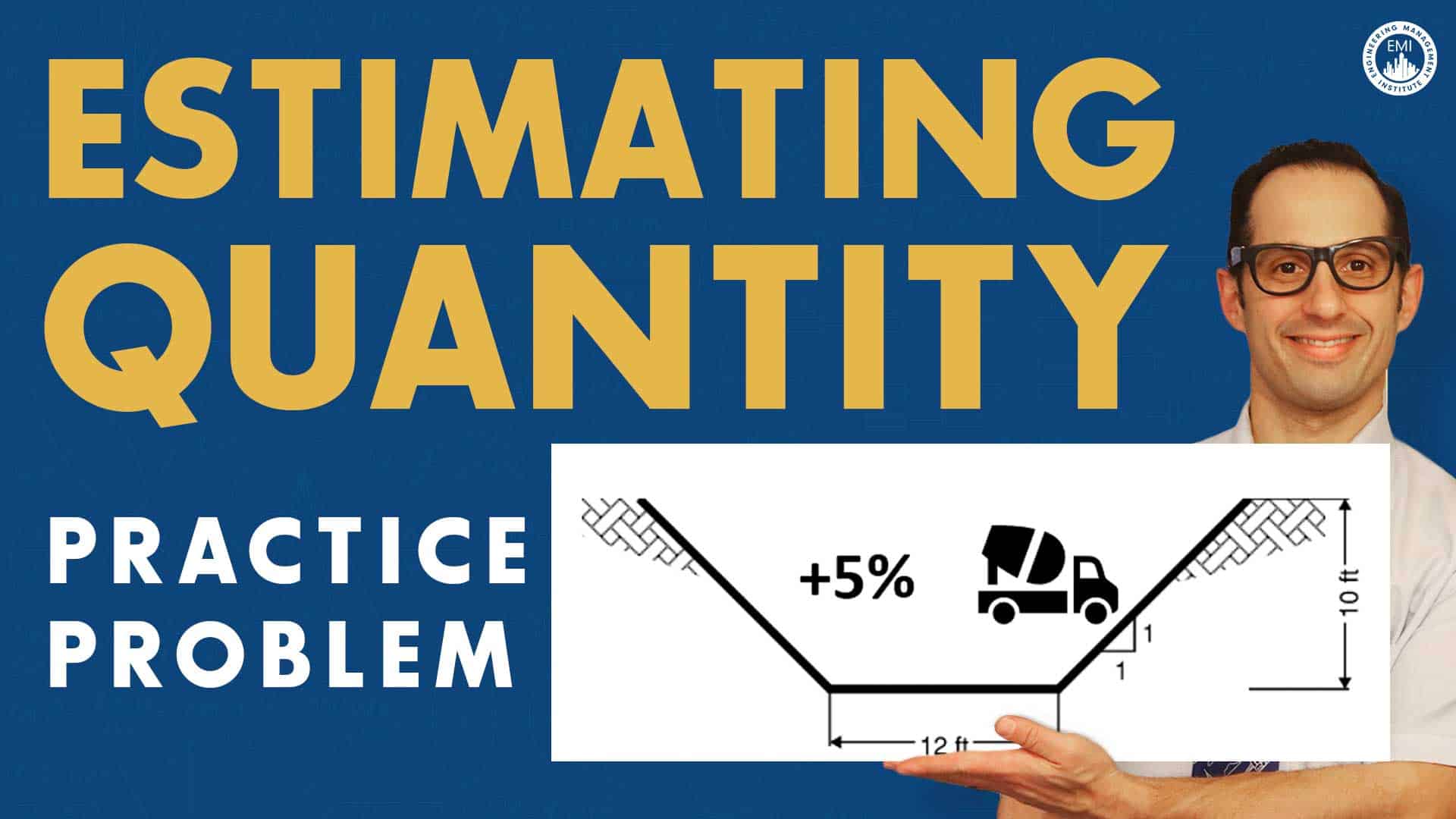 PE Exam Practice Questions: Estimating Concrete for Canal Lining - PE ...