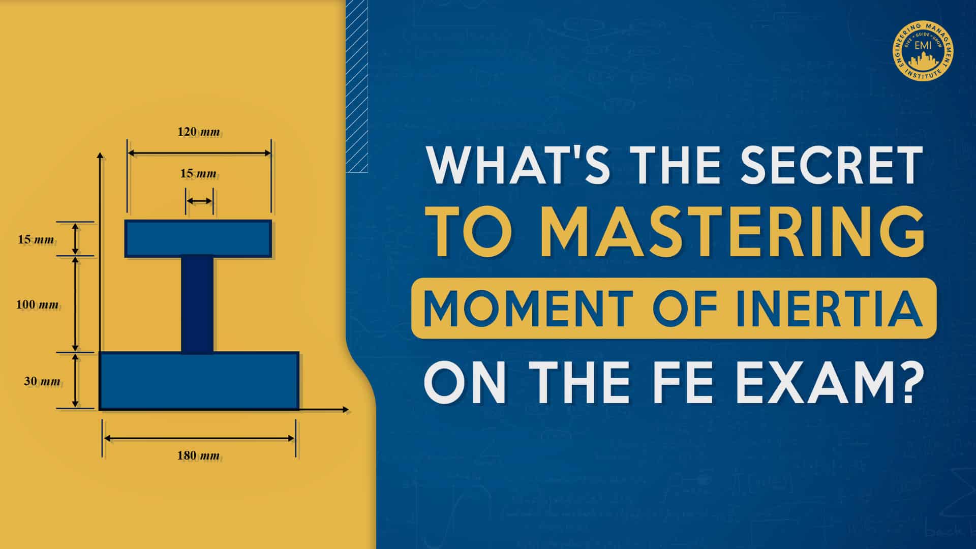 What's the SECRET to Mastering MOMENT of INERTIA on the FE Exam? - PE ...