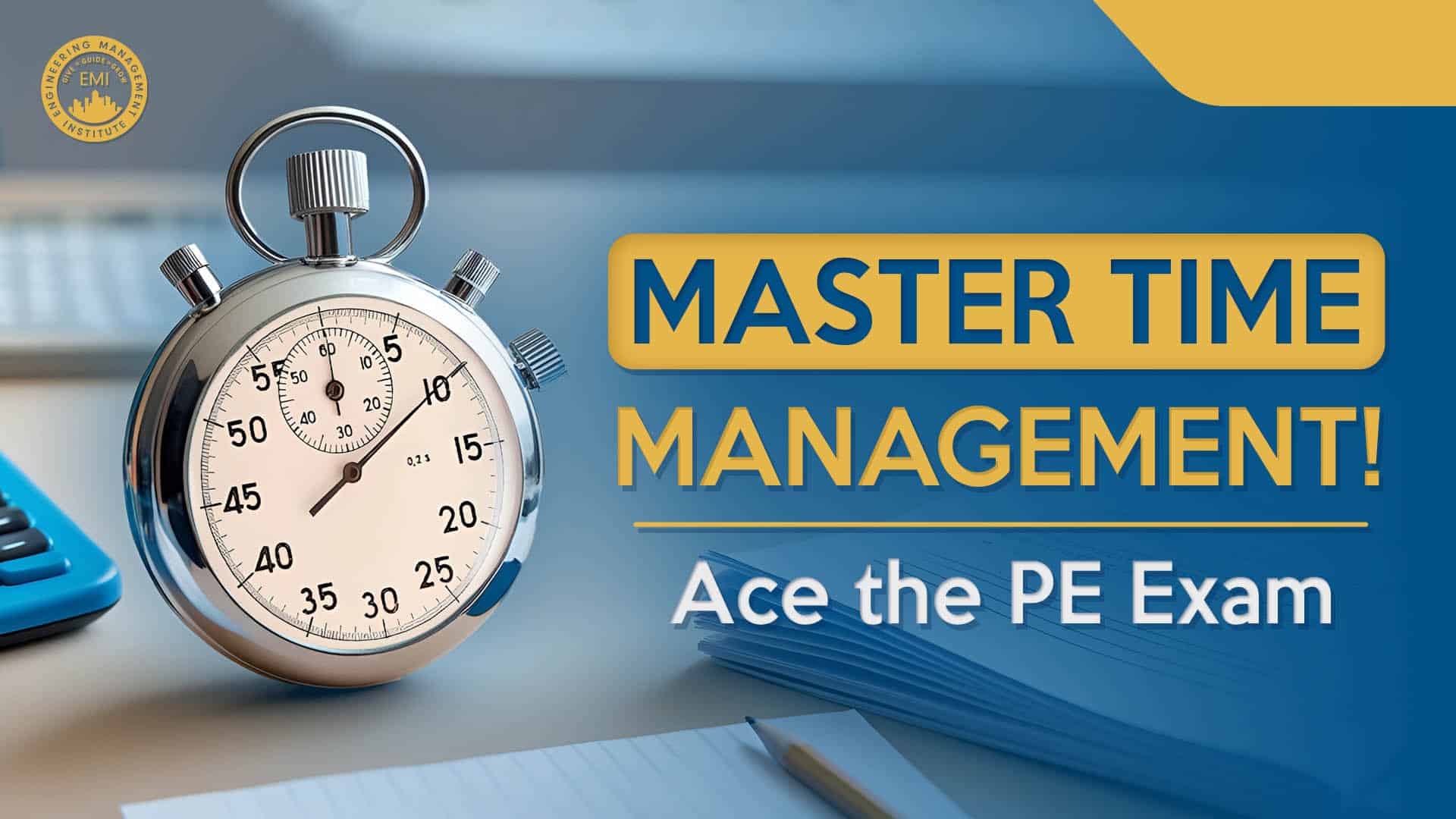Mastering PE Exam Time Management for a Passing Score! - PE Exam ...