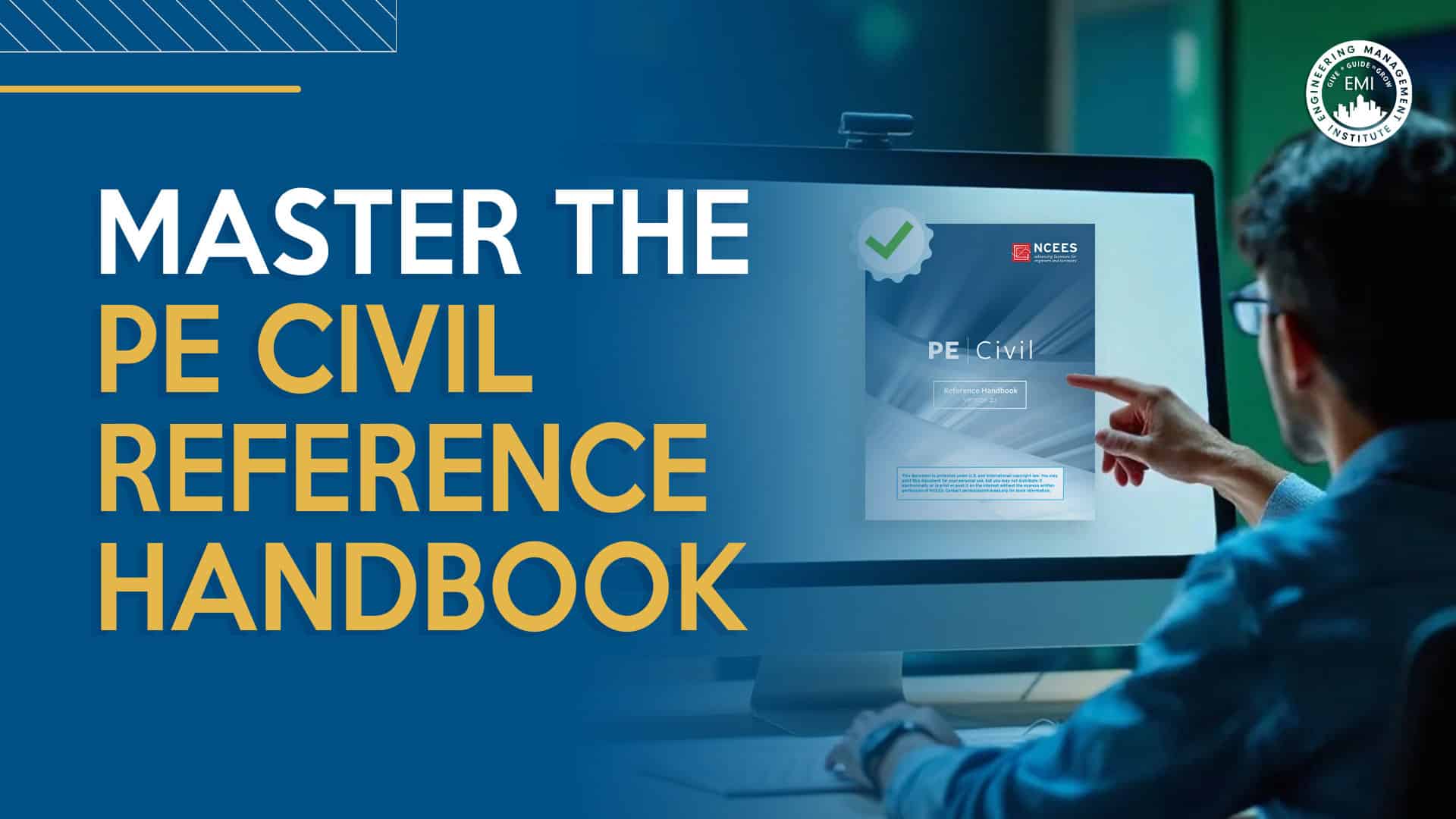Conquer the PE Civil Reference Handbook Version 2.1 Like a Pro! - PE Exam Passpoint by EMI